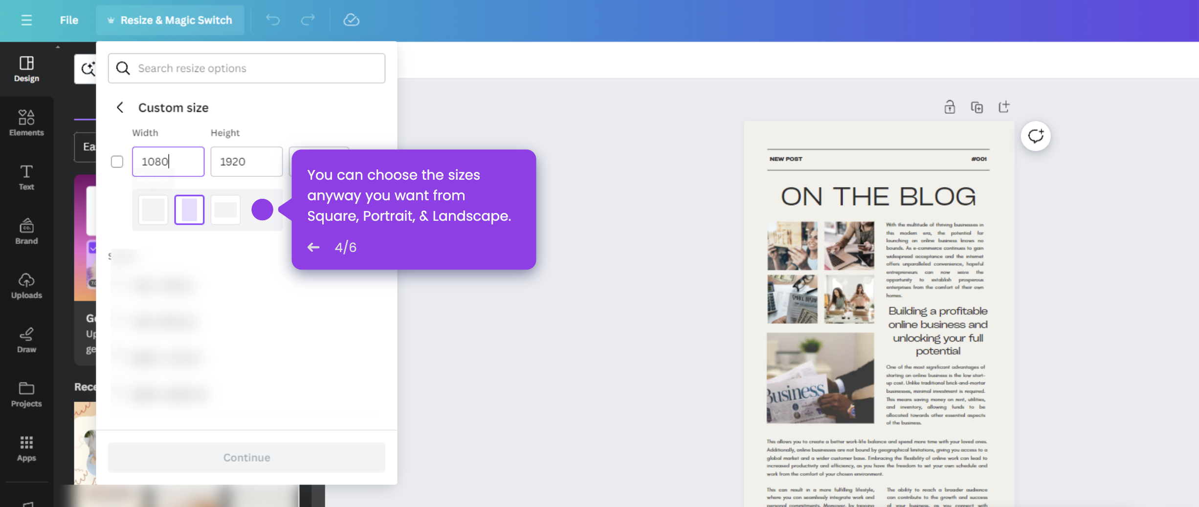 How To Change Page Orientation In Canva 1 Min Guide